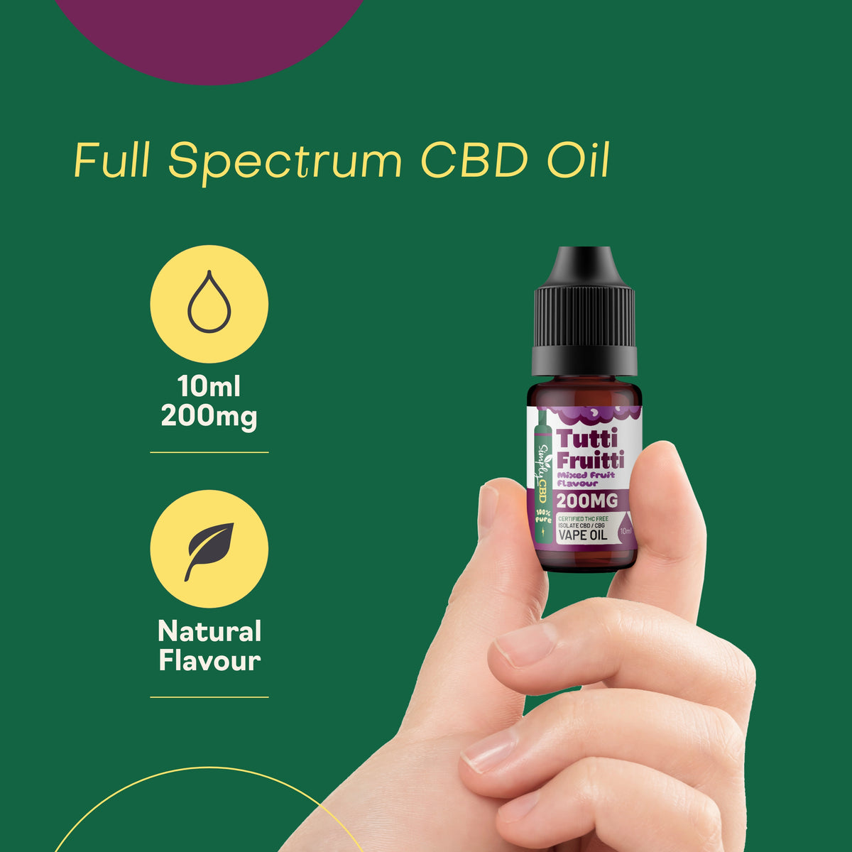 Best CBD Vape Oil UK - CBD / CBG E-Liquid - Simply CBD